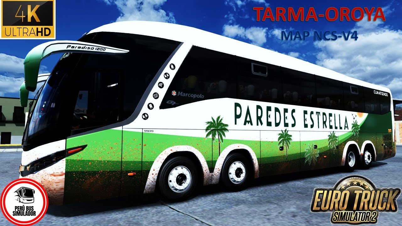 Map Perú NSC-V4 / TARMA-LA OROYA / PAREDES / #ncsmap #ets2perù #mpsmap ...