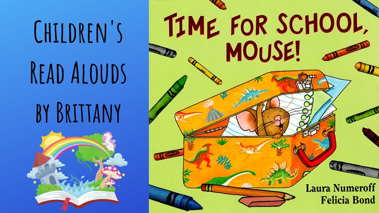 Time For School Mouse - Read Aloud - YouTube