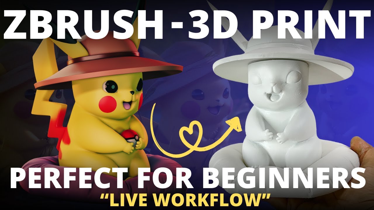 Master Character Sculpting in ZBrush – Learn Basics of 3D Print and ...