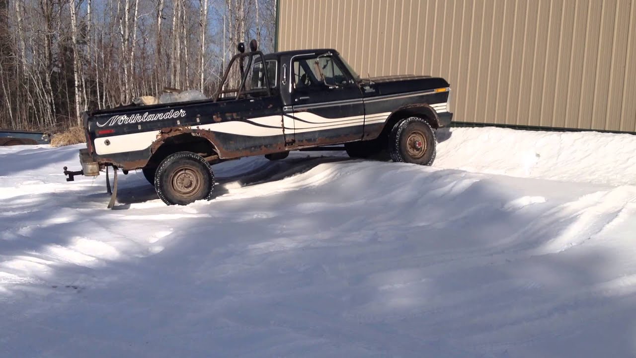 77 Northlander in the snow - YouTube