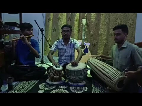 কর্ণত কুণ্ডল ।। লোকগীত।। Assamese Flute , tabla and khul ।। Assamese ...