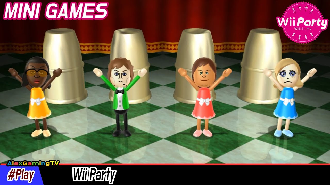 Wii Party - Battle of Mini Games, Master CPU, Player Daisy vs Steph vs ...