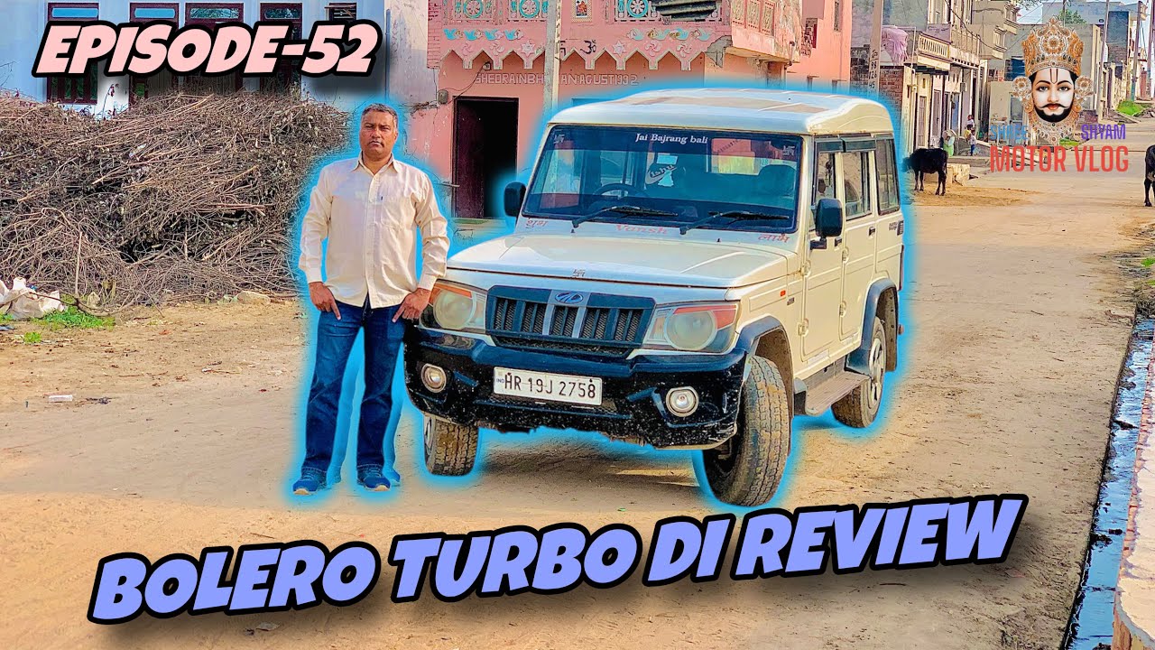 Mahindra Bolero Turbo Di Review | King of SUV’s | Bolero taper M2diCR ...