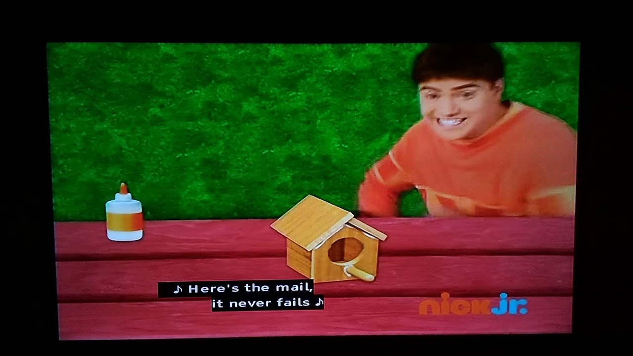 Blue's Clues Mail Time Song (Patience) - YouTube