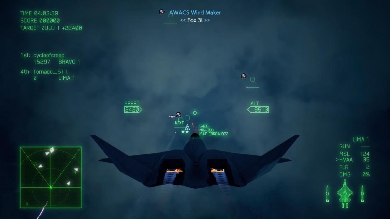 Ace Combat 7 Battle Royale 'YF-23 - YouTube