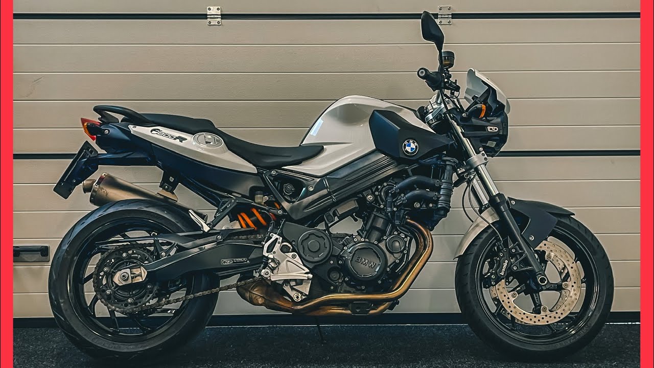 BMW F800R 2011 Chris Pfeiffer edition Akrapovic walkaround, cold start ...