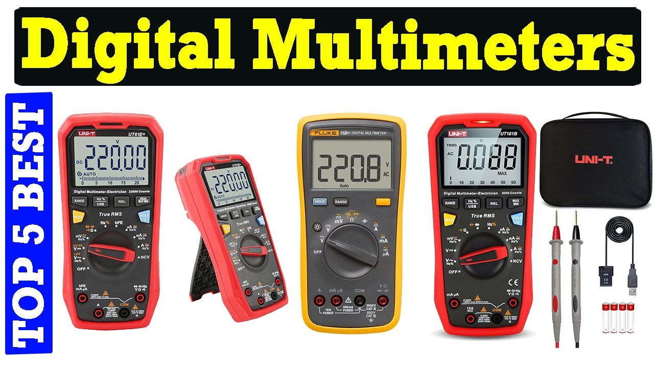 Top 5 Best Digital Multimeters 2026 On AliExpress - YouTube