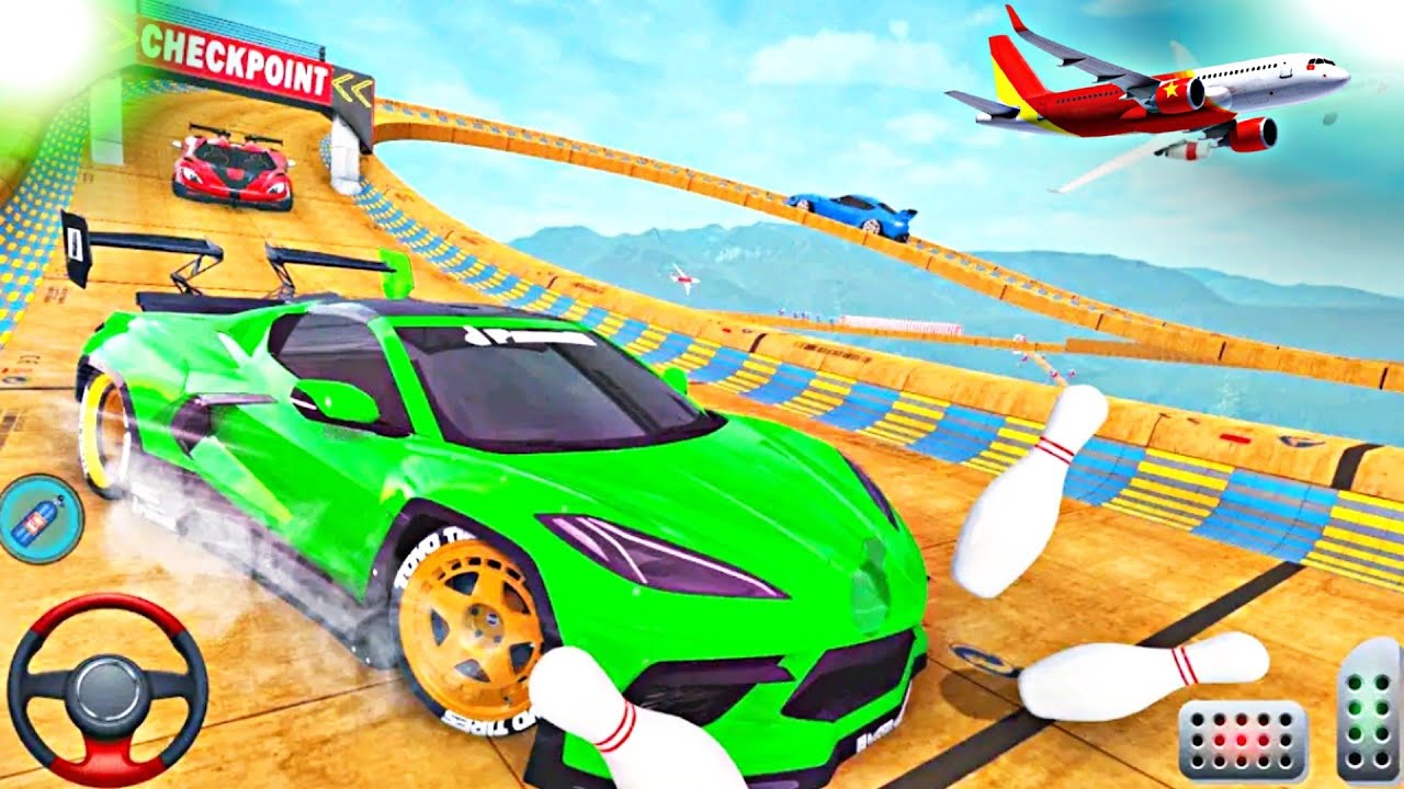 Mega Ramp Car Stunts Racing Simulator - Mega Ramp Impossible Formula ...