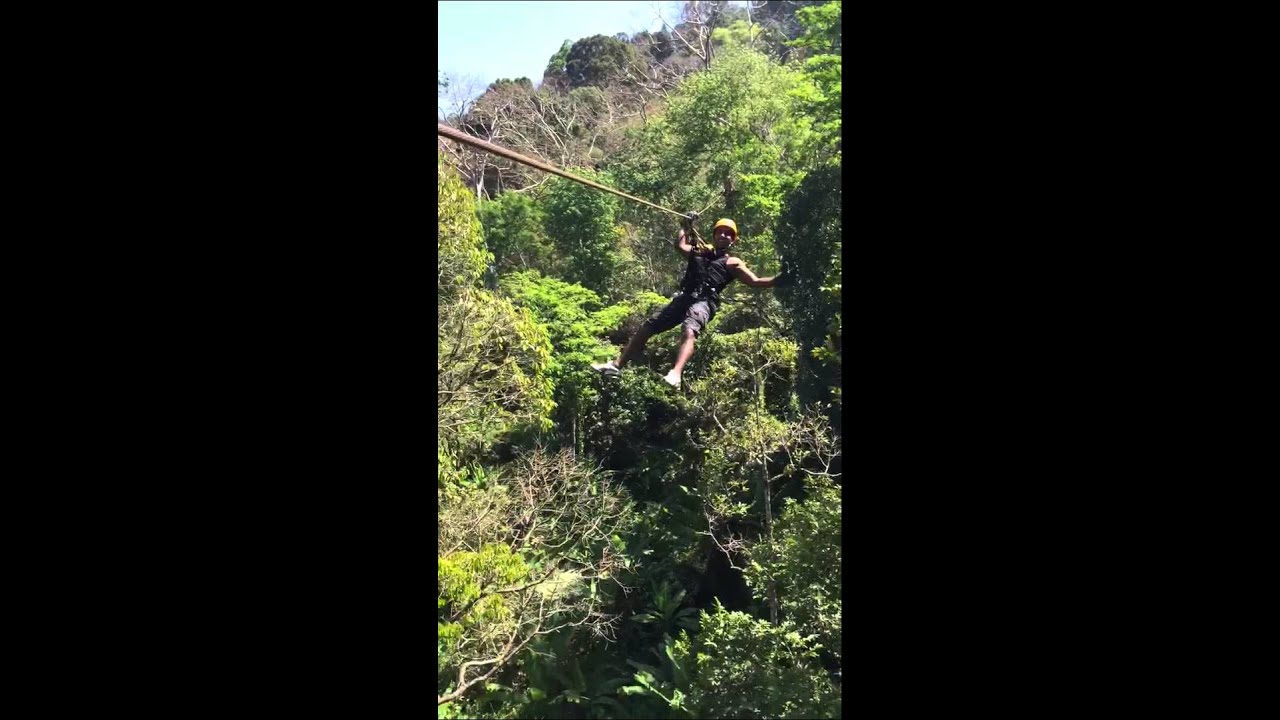 Jungle Rope Flight.! - YouTube