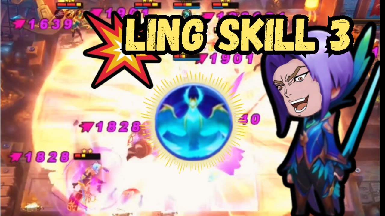 Ling Skill 3 New season. How I use ling skill 3 this new update. - YouTube