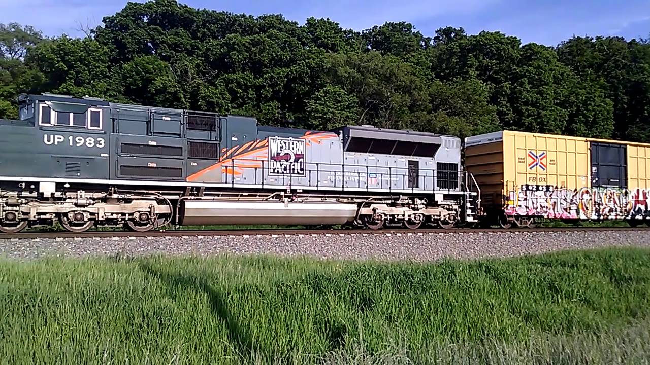 UnionPacific Western Pacific UP 1983 FOOTAGE - YouTube