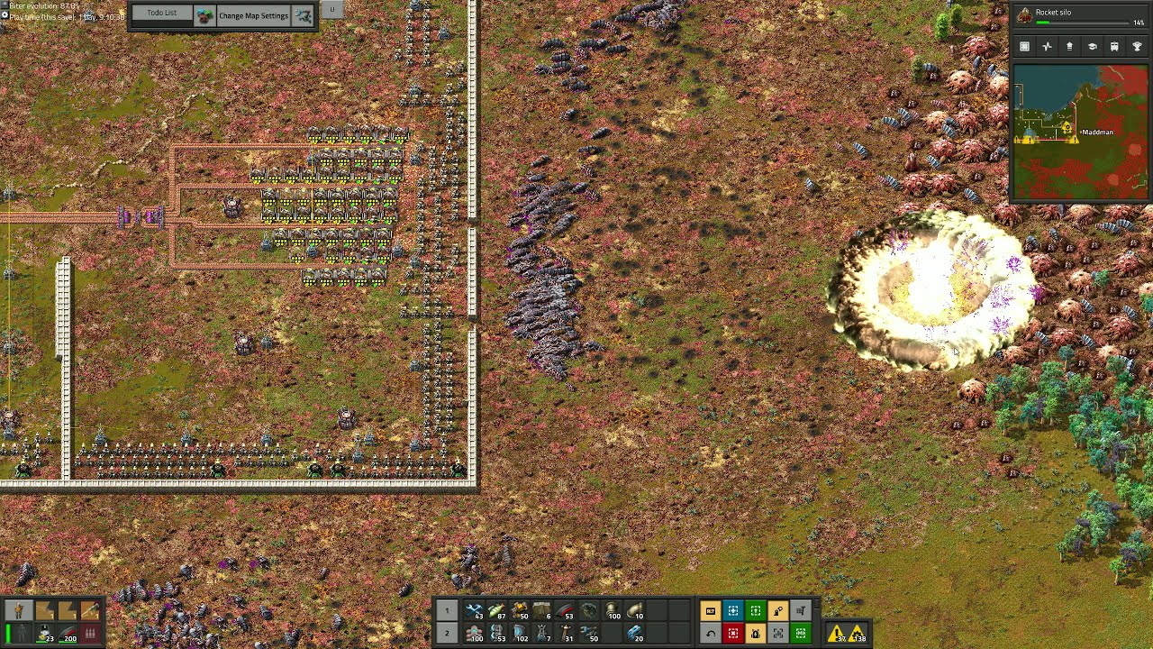 Atomic Bomb Quality Test | Factorio - YouTube