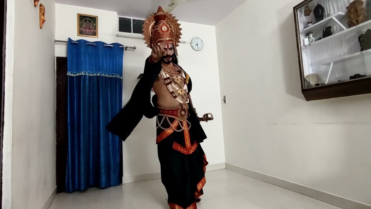 Ravan role live performance - YouTube