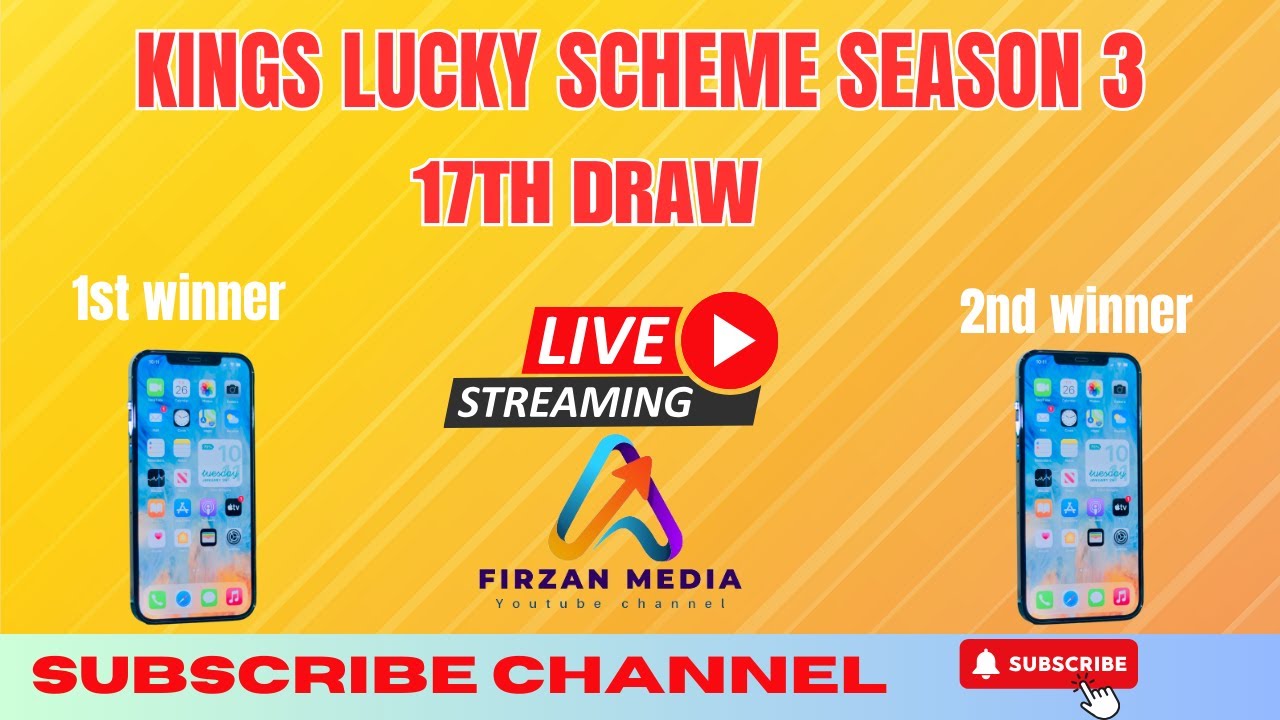 KINGS LUCKY SCHEME SEASON 3 ---------17th Draw @ Relance Bhavana ...