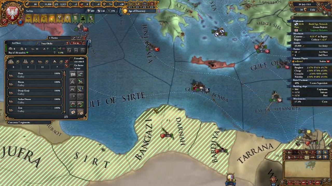 EU4 Third Rome Achievements: Redecorating (as Serbia) 8 - YouTube