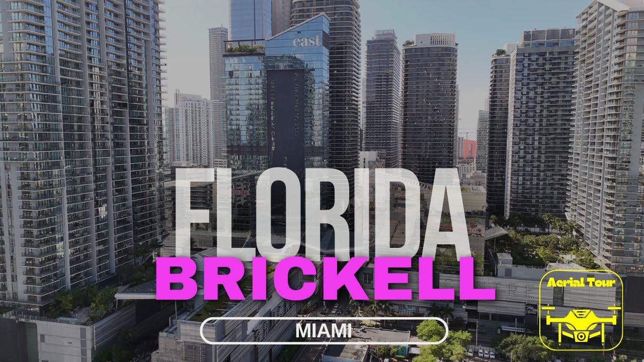 Miami Brickell Center - Downtown Miami 4K Aerial Drone Views - YouTube