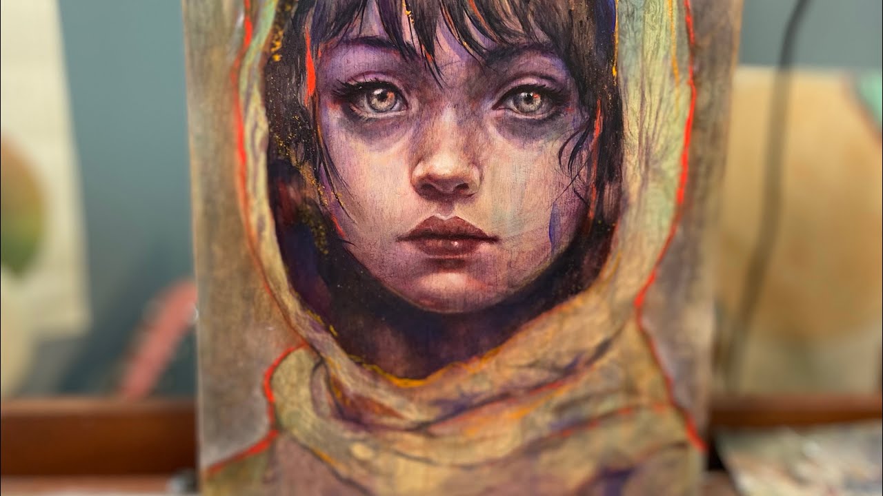 Painting “Cascade” with Michael Shapcott - YouTube