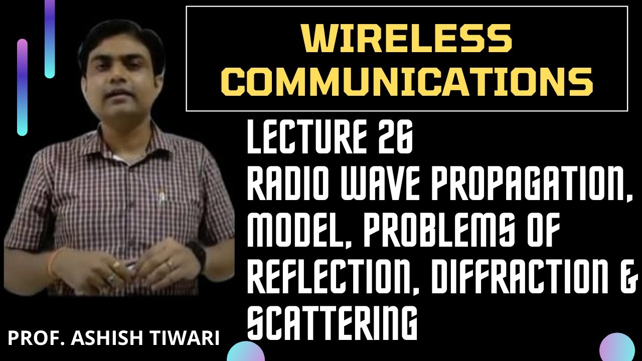 Lecture-26|Wireless Communications|Radio Wave Propagation,Propagation ...