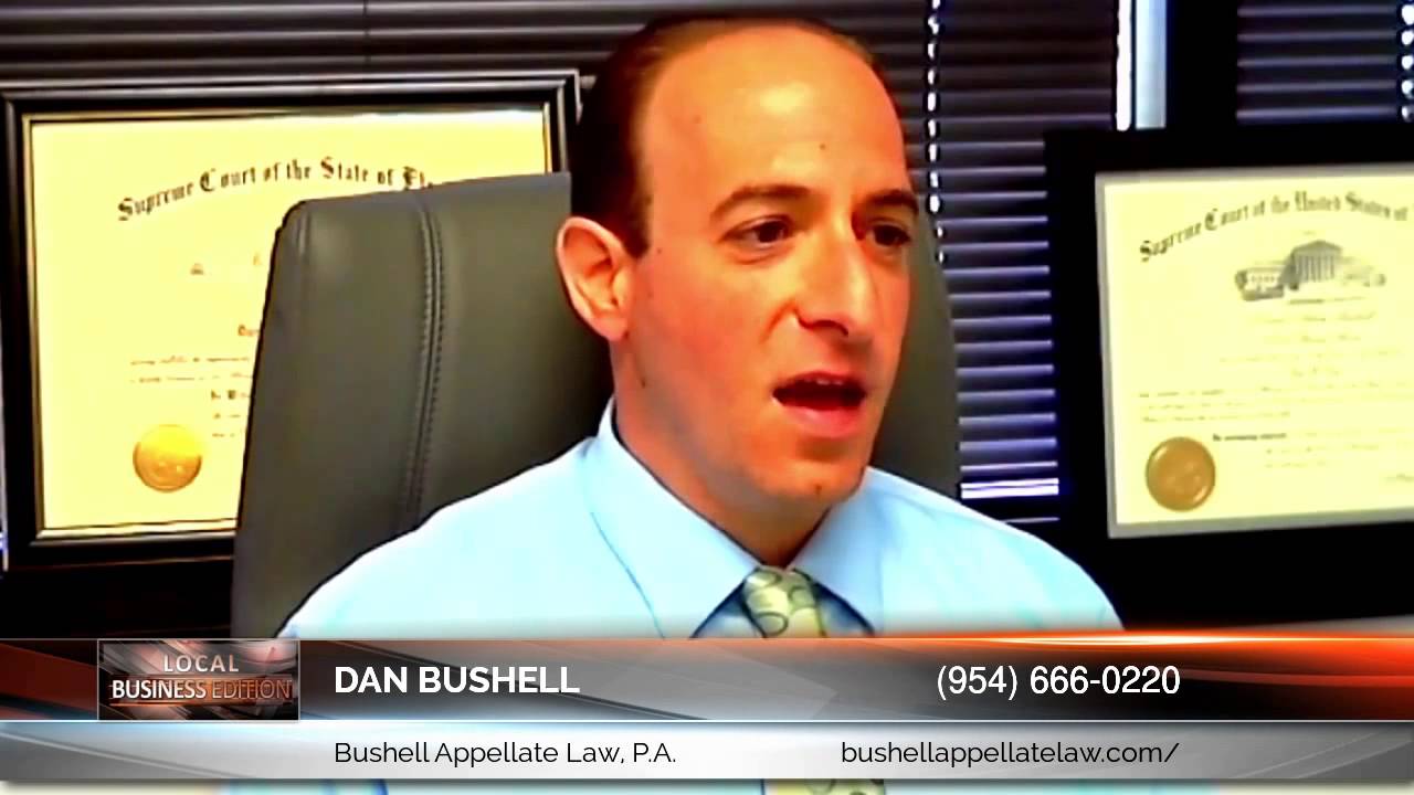 Dan Bushell Of Bushell Appellate Law, P.A.: Important Instructions On ...
