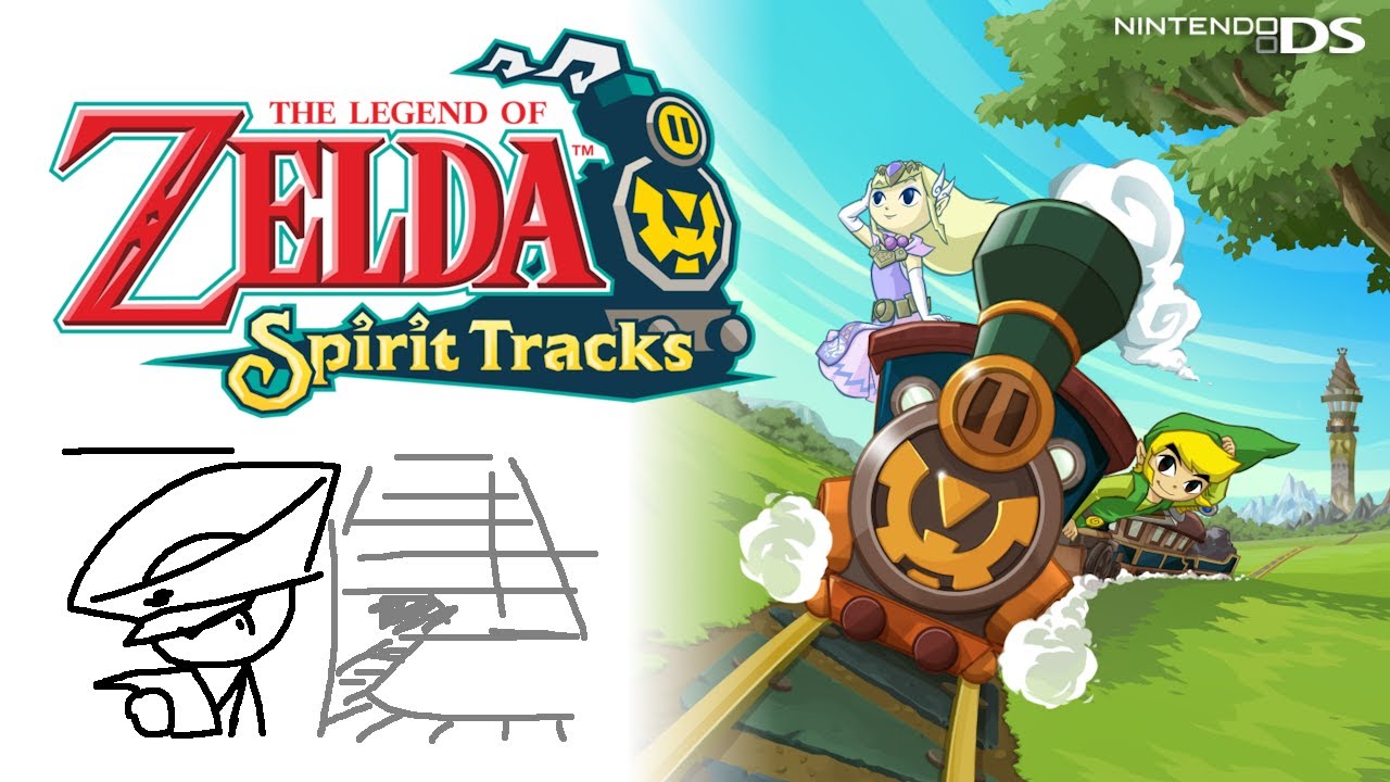 Legend of Zelda: Spirit Tracks pt.7 - dungeon penuh tantangan - YouTube