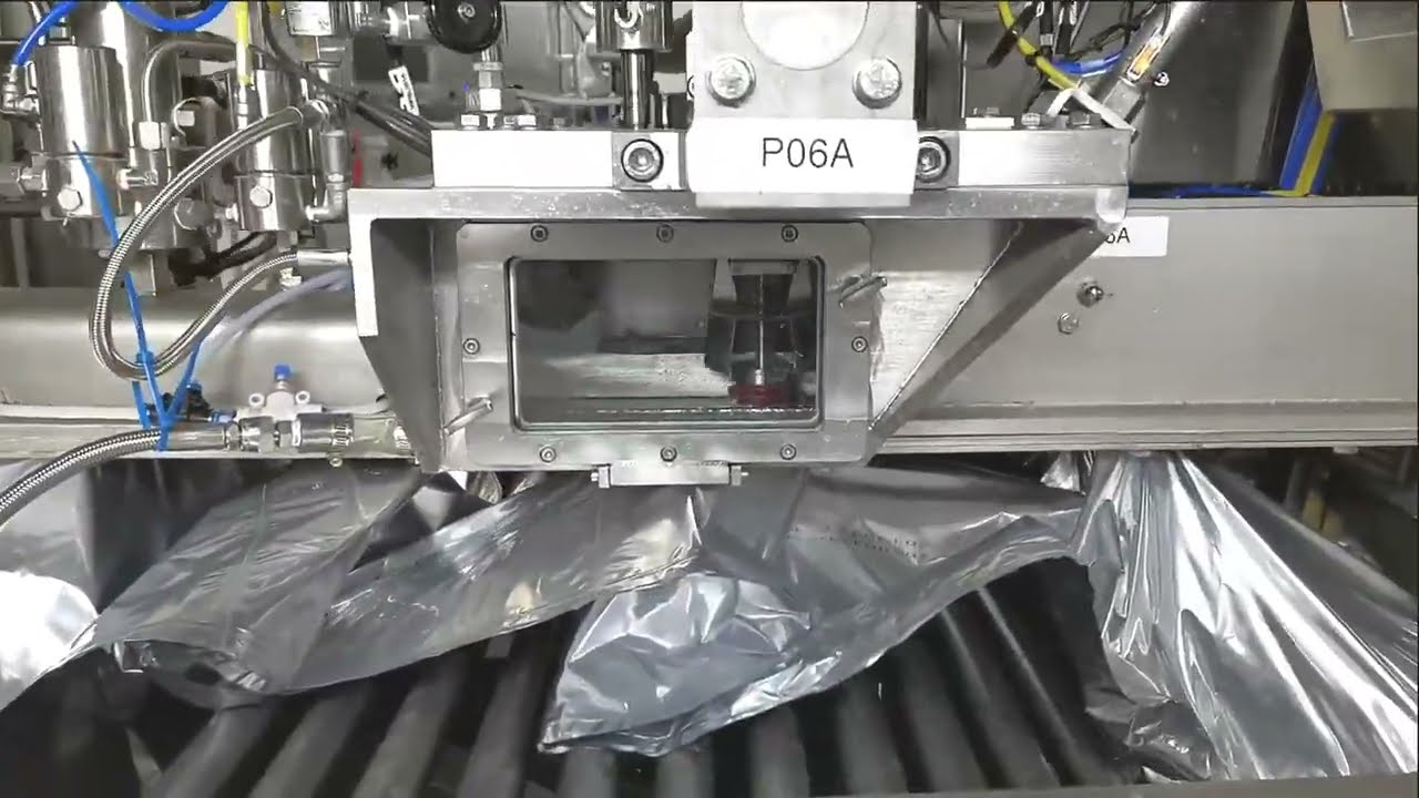 BIB aseptic filling machine juice milk bag in box filler capper ...