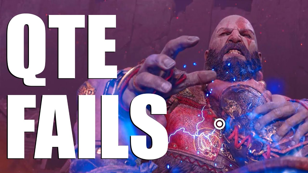 God of War Ragnarok - QTE Fails [No HUD 4K 60FPS] - YouTube