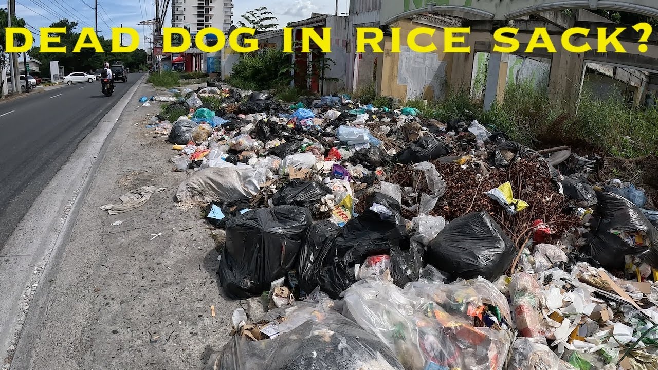 Garbage Culture? Angeles City, Philippines 4K - YouTube