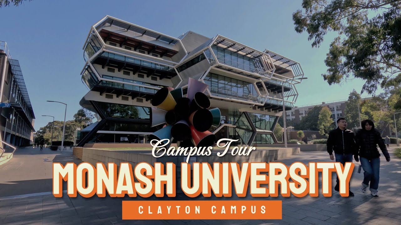 CAMPUS TOUR [4K]: MONASH UNIVERSITY AUSTRALIA Food Innovation Building ...