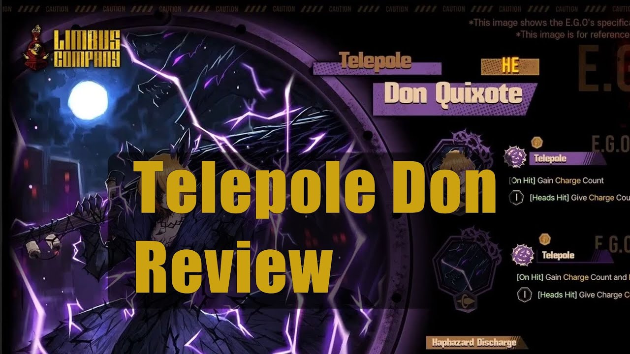 [Limbus Company] Telepole Don Review - YouTube