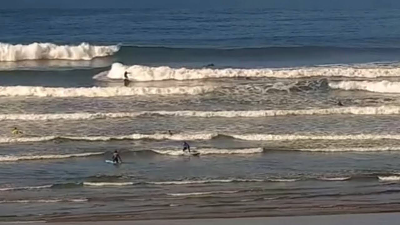 Surfing at Agate Beach Newport, Oregon - YouTube