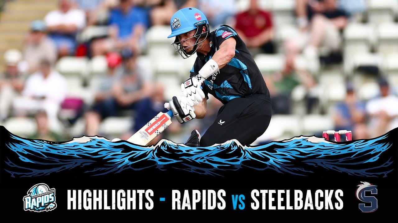 Worcestershire Rapids vs Northamptonshire Steelbacks | Highlights - YouTube