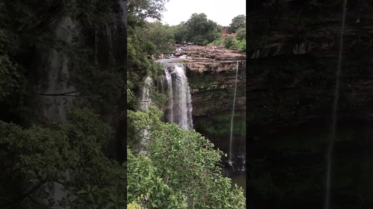 Menal water fall - YouTube