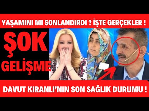 Müge Anlı İle Tatlı Sert - Davut Kıranlı'ya Ne oldu ? Son sağlık durumu nasıl Muammer,Sevgi Atv izle