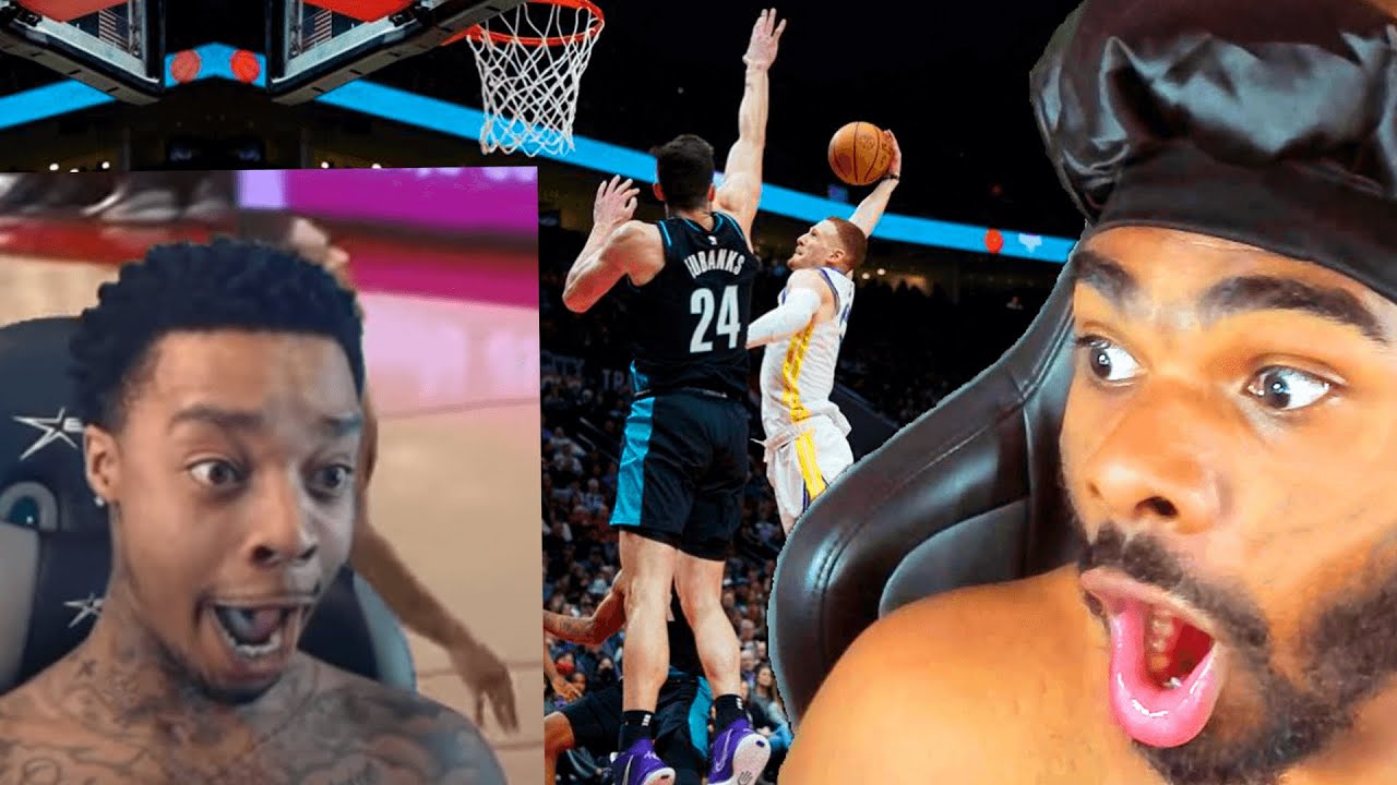 CRAZY DUNK! FlightReacts To Warriors vs Trail Blazers Full Game ...