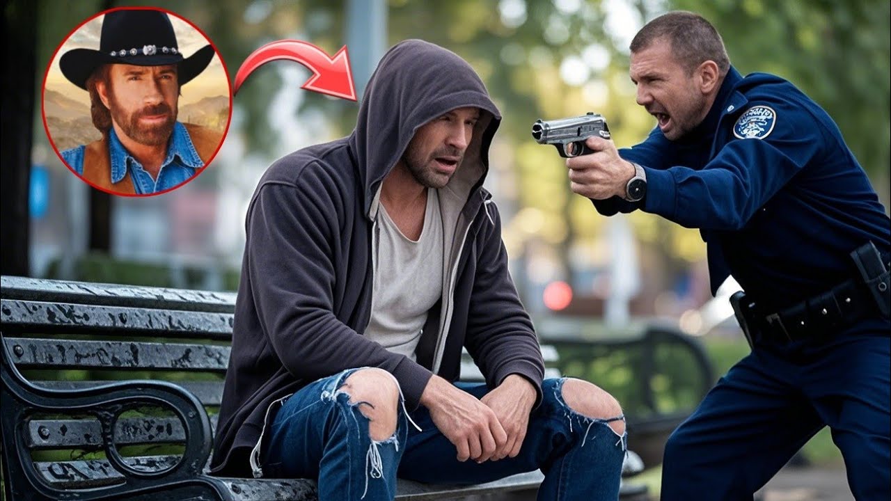 Chuck Norris Poses as a Homeless Man to Test the Police—What Happens ...