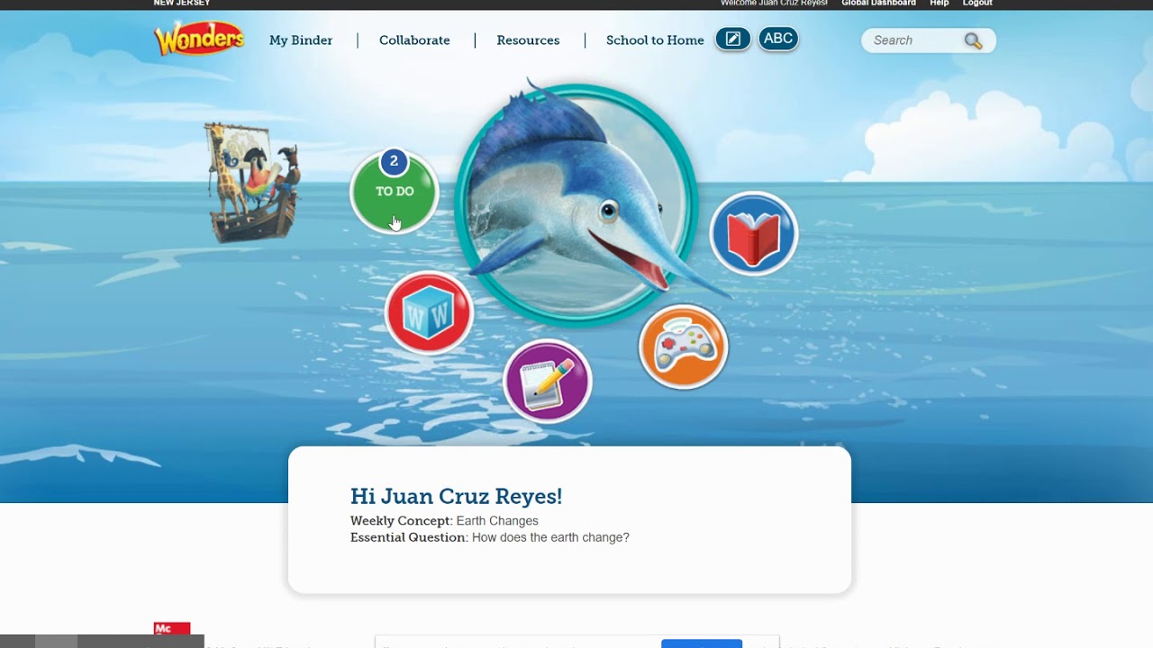 ConnectEd Wonders Reading-Submit To Do list assignments - YouTube