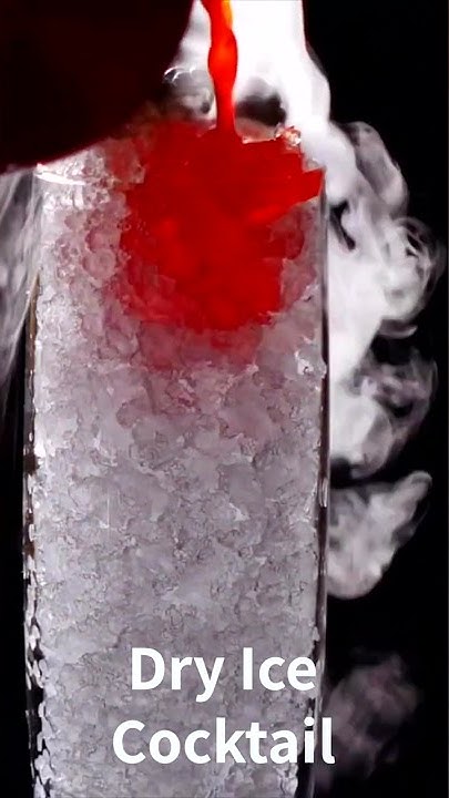 Dry Ice Cocktail #shorts - YouTube