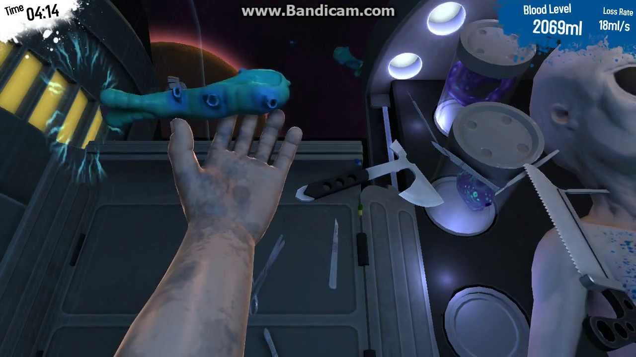 surgeon simulator 2013 UPDATE! part 3 ALIEN! :D - YouTube