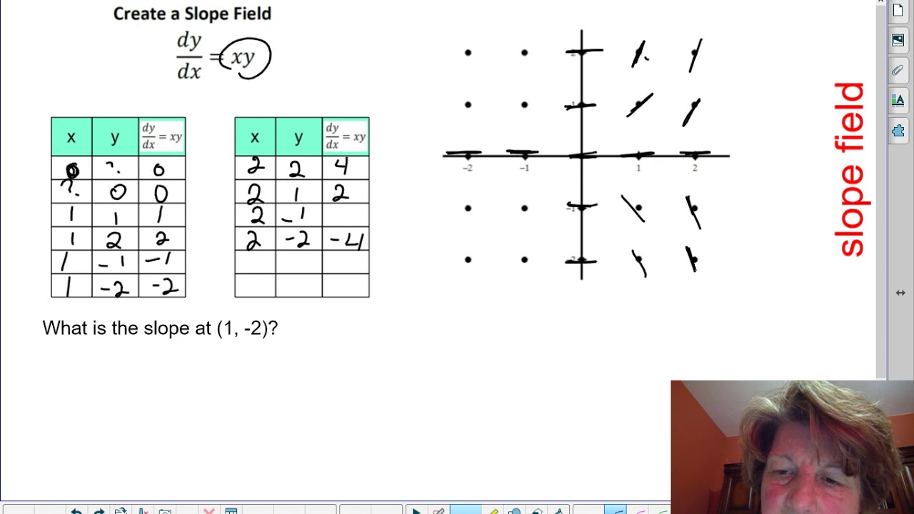 5 1 Slope Fields YouTube