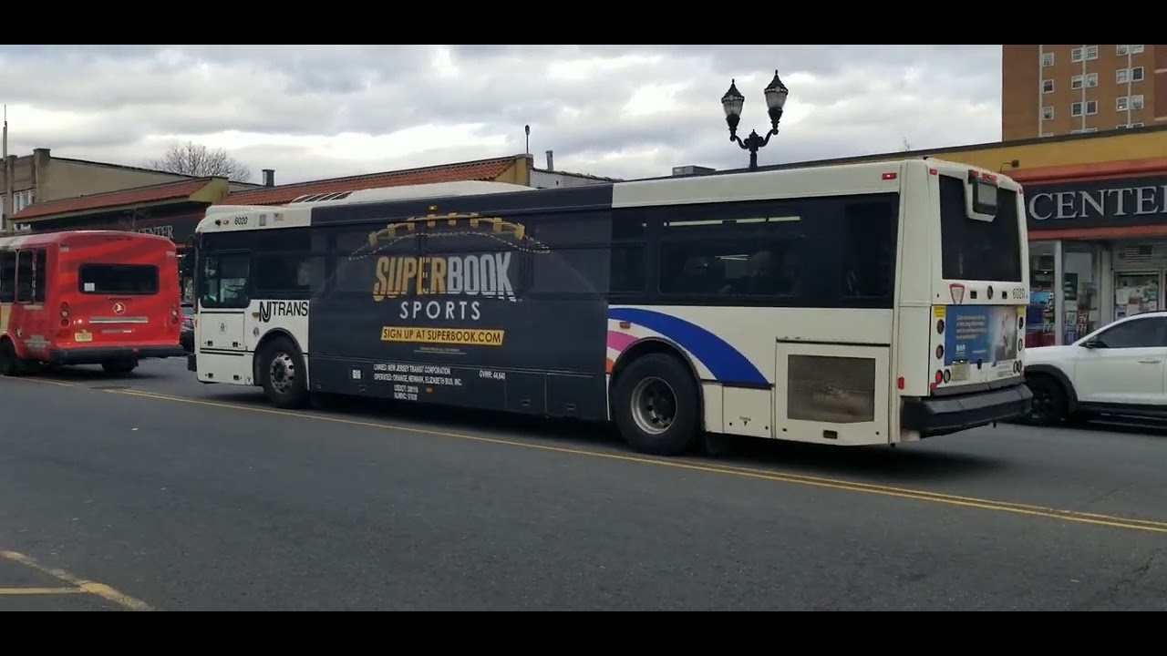 NJT ONE Bus 84 91st Street via Bergenline (NABI 40-SFW 6020) Requested ...