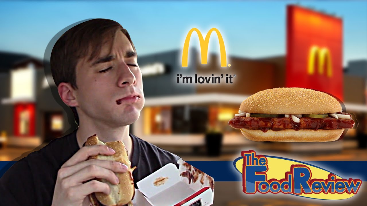 McDonald's McRib-The Food Review-ep.109 - YouTube