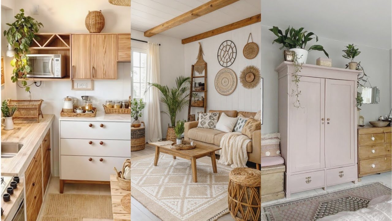 Boho Cottage Meets Vintage Charm 🕯️ | Dreamy Decorating Ideas ...