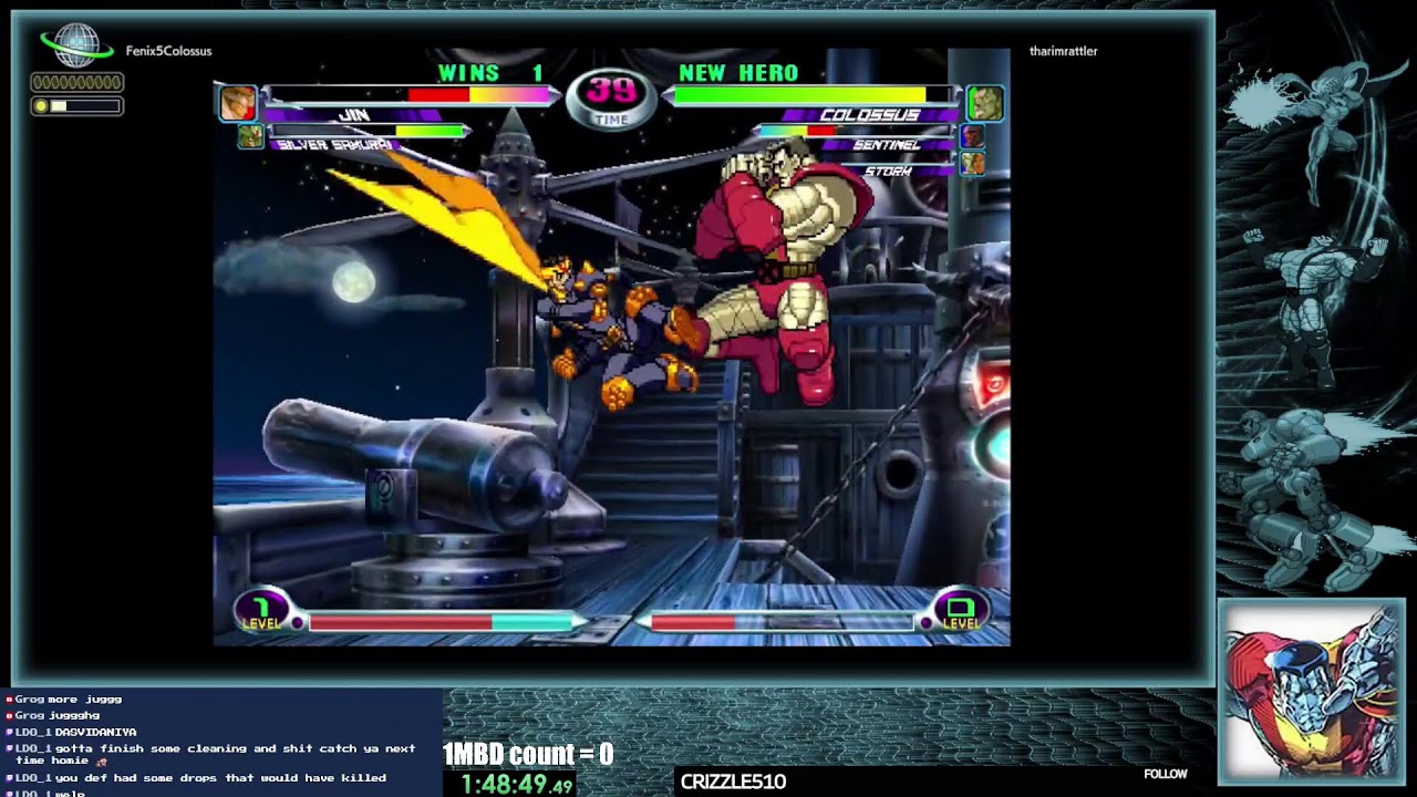 Colossus dive into the shark tank - MVC2 Ranked on PS5 - YouTube