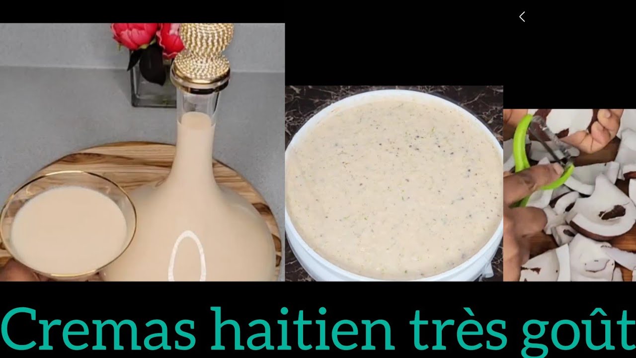 Men bon kremas haitien .recette cremas haitien. - YouTube