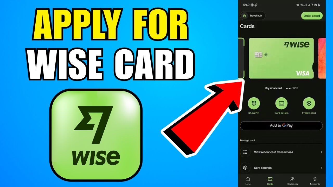 How To Apply For A Wise Card (2026) (Complete Guide) - YouTube