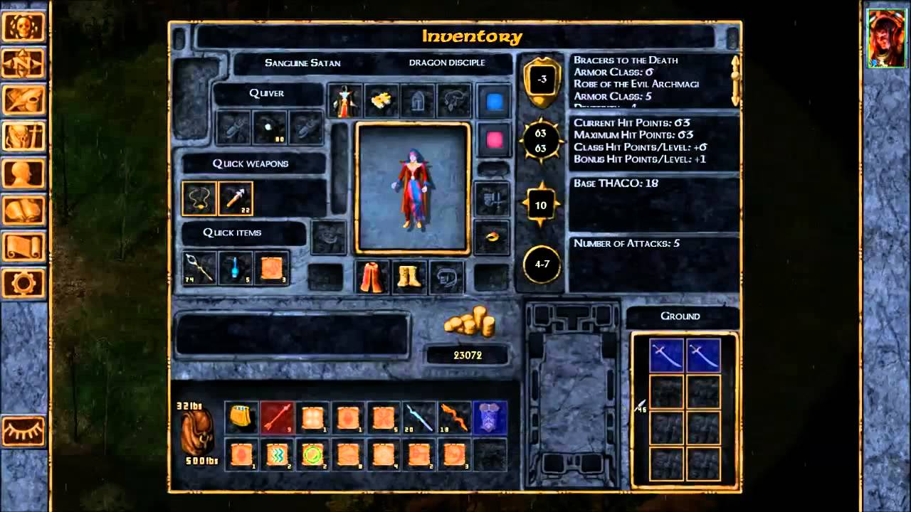 Baldurs Gate EE - Dragon Disciple SOLO NO RELOAD INSANE [Part 10] - YouTube