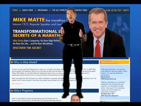 Mike Matte The Marathon CEO steps out - YouTube