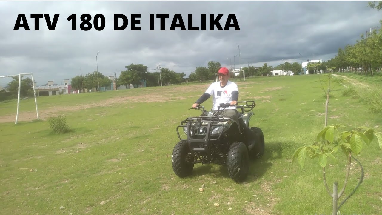 ATV 180 DE ITALIKA PASEO - YouTube