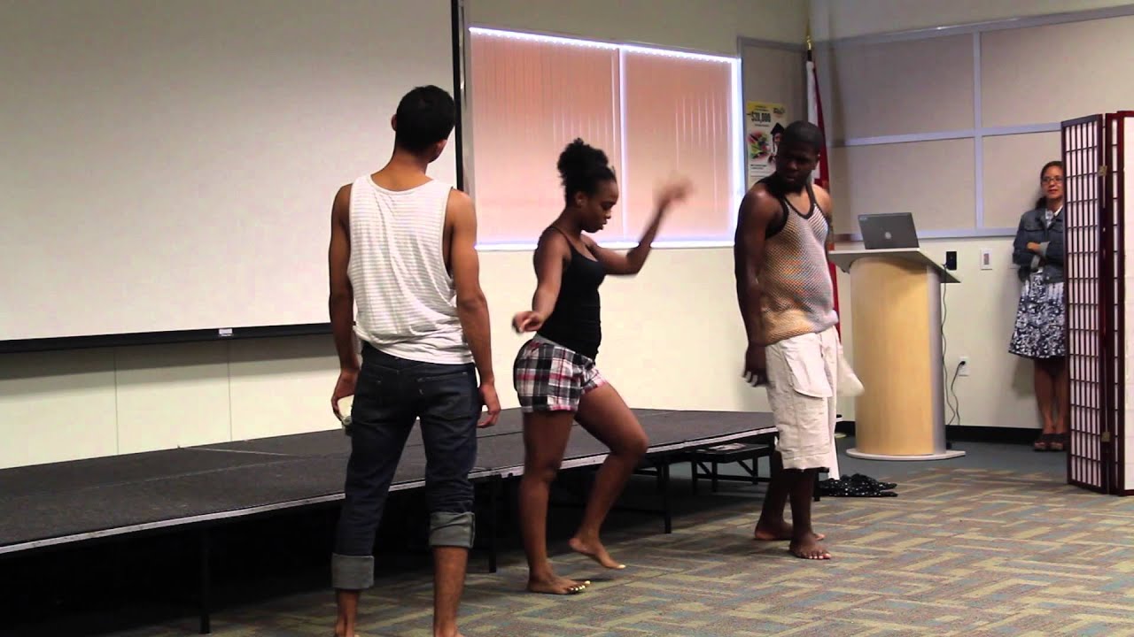 Déjà Vu Theatre performs a Skit "Playing Dandy Shandy with the boys" at ...