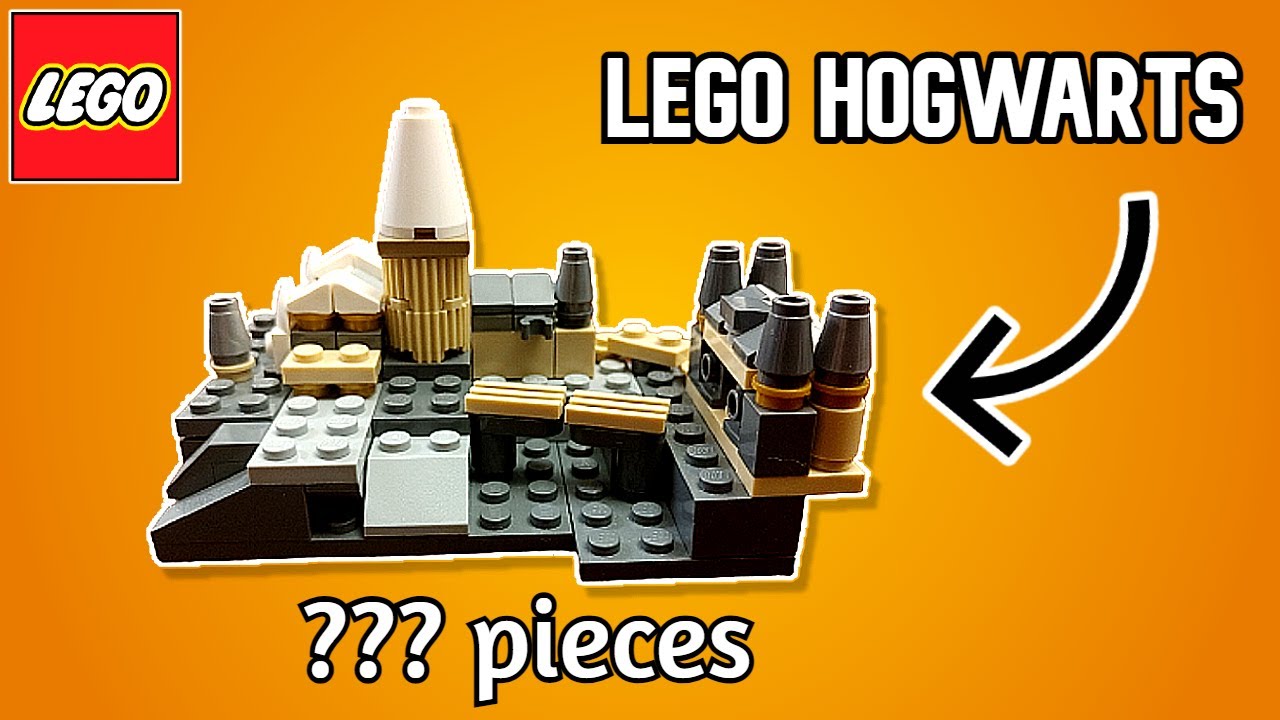 I built a MINI LEGO HOGWARTS, here's how many pieces it took - YouTube